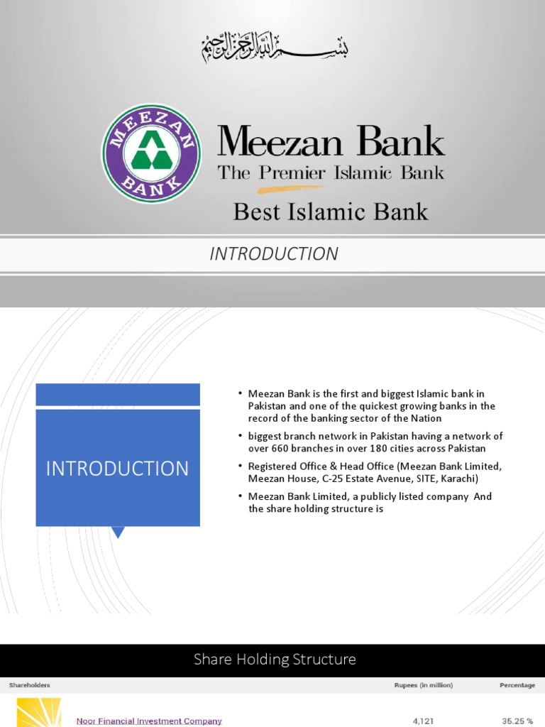 Meezan Bank | PDF | Book Value | Banks