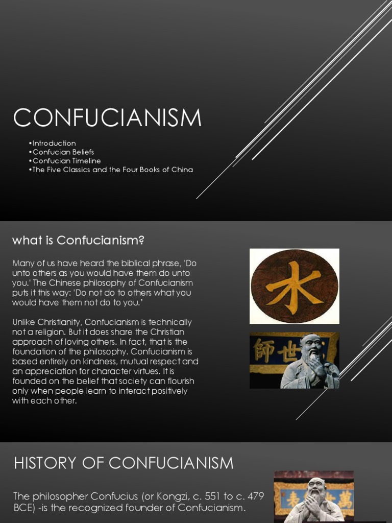 Confucianism: - Introduction - Confucian Beliefs - Confucian Timeline ...
