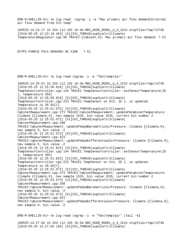 Fallo Flujo de Ventiladores | PDF | Electrical Engineering | Applied ...