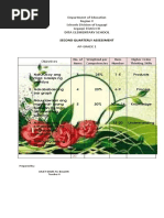 1st Periodical Tests With TOS Grade 1 | PDF