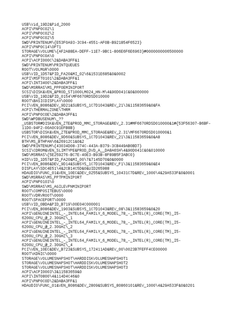Device Identification and Drivers Overview | PDF | Personal Computing | Usb