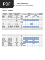 Taski Cleaning Agents List - R1 To R9 | PDF | Home & Garden