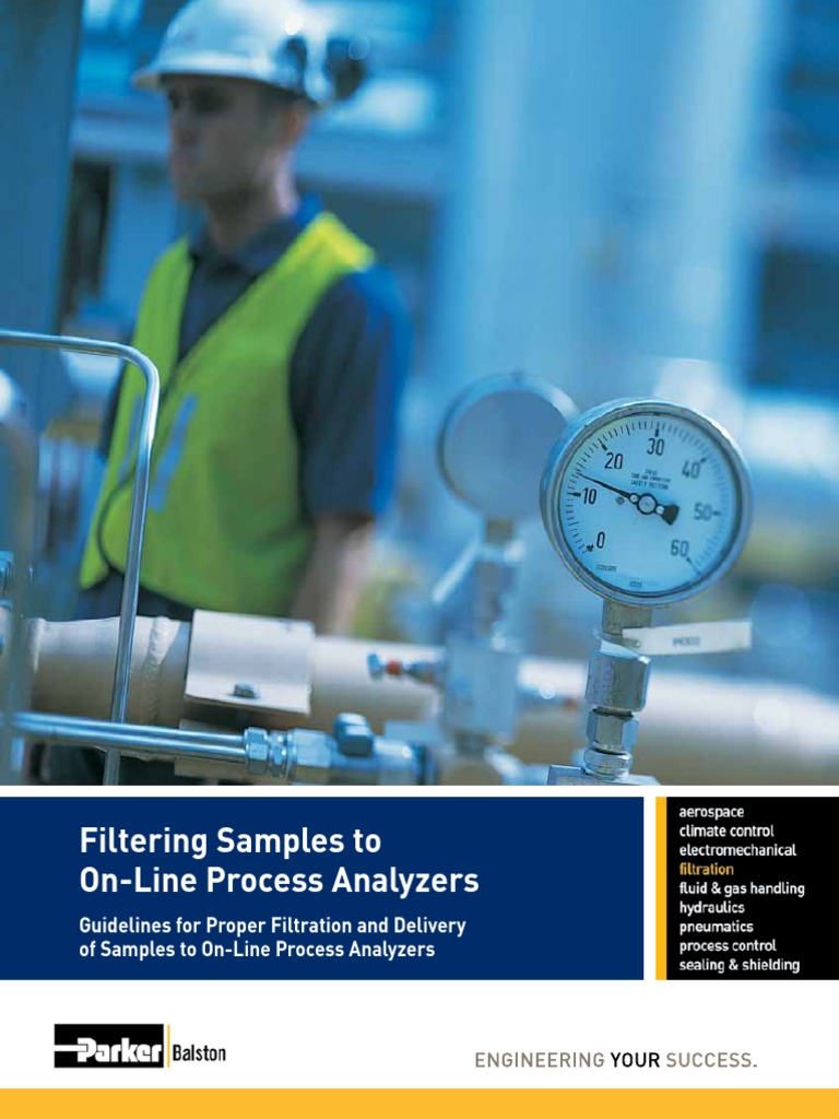 Filtering Samples To On-Line Process Analyzers | PDF | Filtration | Liquids