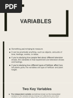 Identifying Variables in Experiments | PDF | Experiment