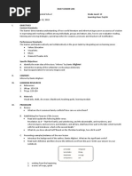 Figures of Speech Lesson Plan for Grade 10 | PDF