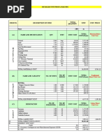 Detailed Unit Price Analysis DUPA | PDF | Concrete | Civil Engineering