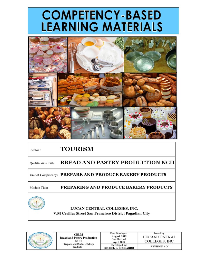 Bakery Products Preparation Guide | PDF | Dough | Breads