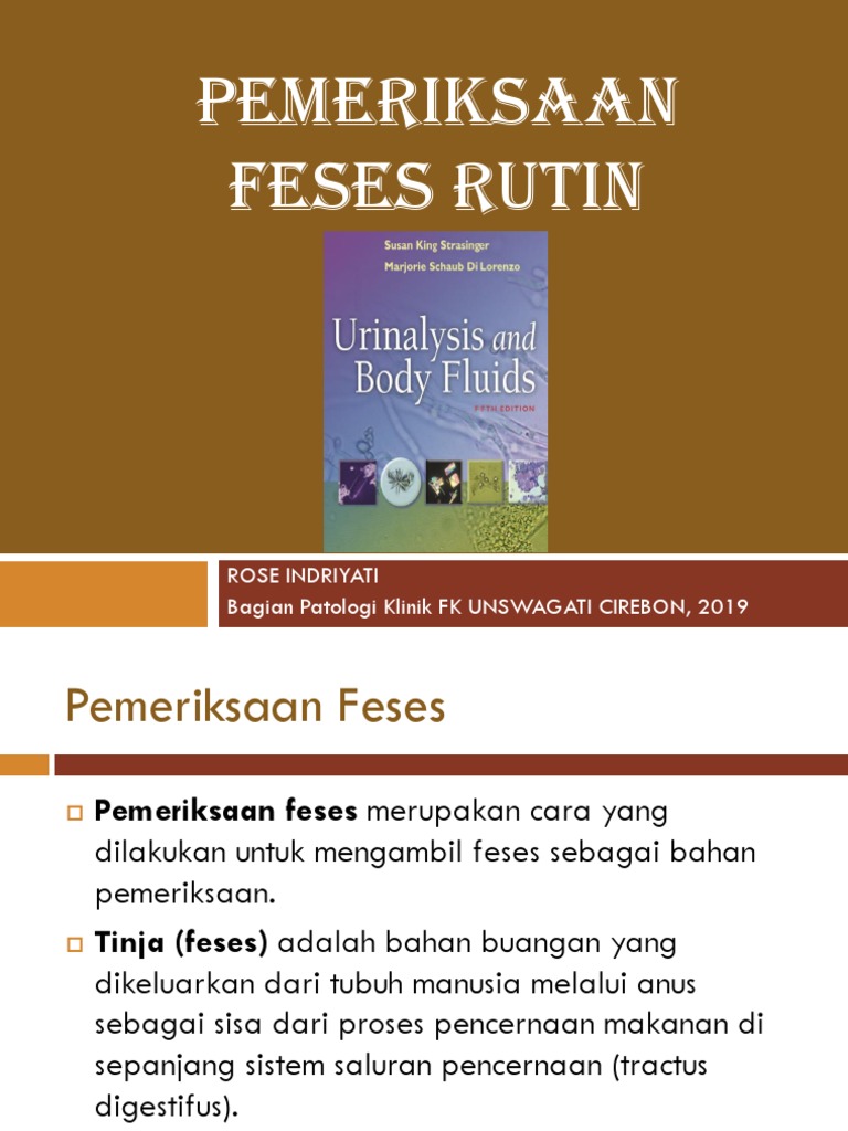Feses Rutin, Rose, FK 2019 | PDF
