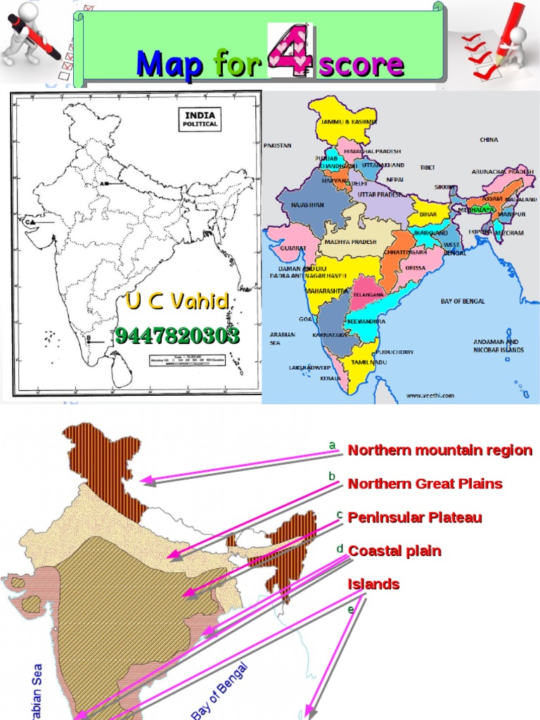 SSLC Geography Map Study Guide | PDF | Soil | Agriculture