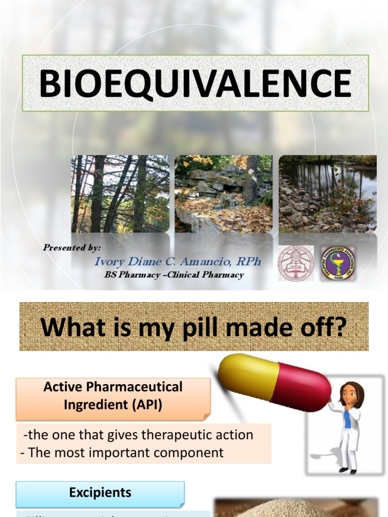 Bioequivalence and ADME | PDF | Generic Drug | Bioavailability