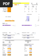RCC - Design Excel Sheet | PDF | Beam (Structure) | Civil Engineering