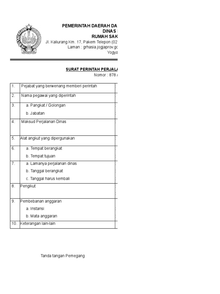 Form SPPD Exel2019 | PDF