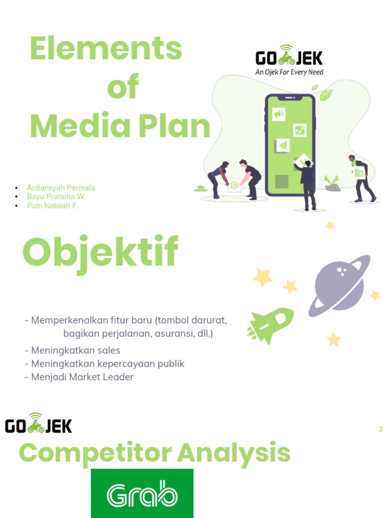 Elements of Media Plan: Ardiansyah Permata Bayu Pratama W. Putri ...