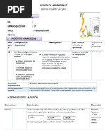 Sesión Conocemos La Consonante M | PDF | Sílaba | Evaluación