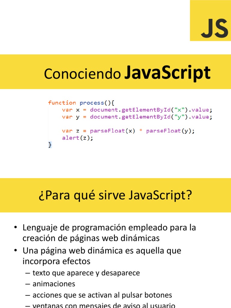 Conociendo JavaScript 2 | PDF | Script Java | Lenguaje de programación