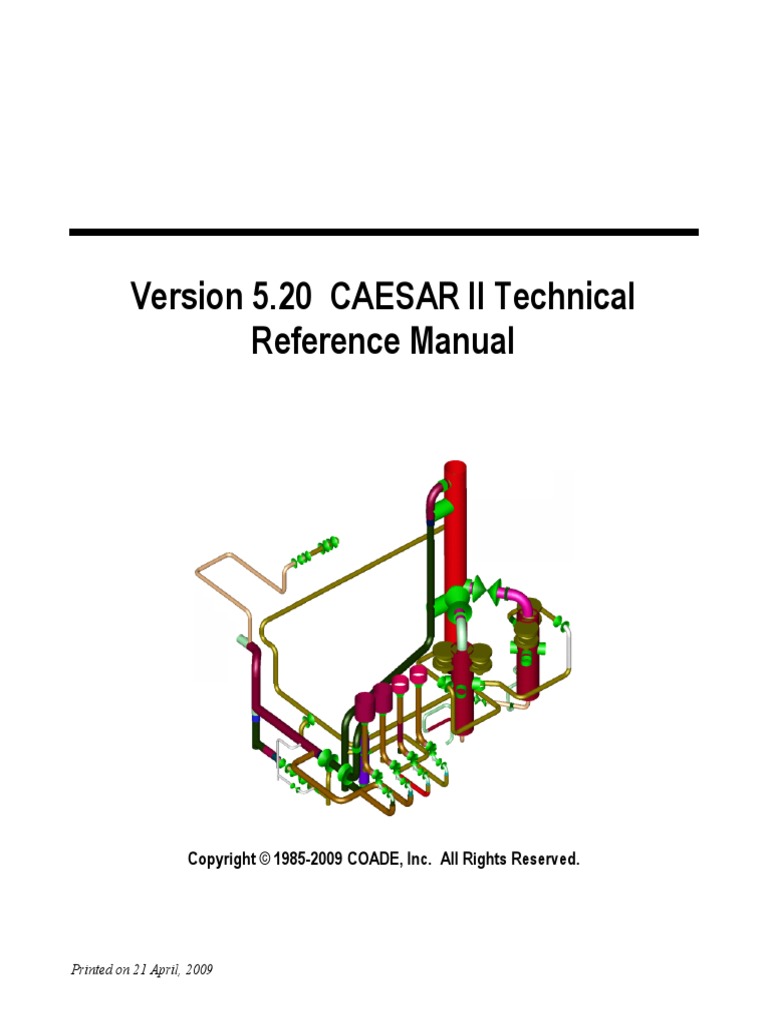 Caesar II Technical Reference Guide PDF | PDF | Spectrum | Stress (Mechanics)