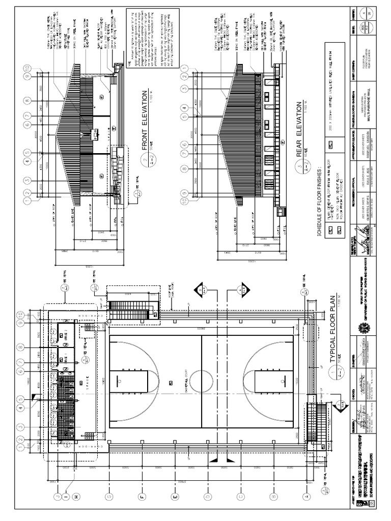 A-2 Floor Plan (Covered Court) | PDF