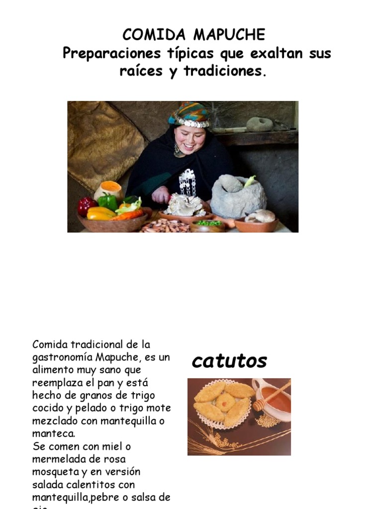 Presentación Mapuches | PDF | Panes | Cocina de las Americas