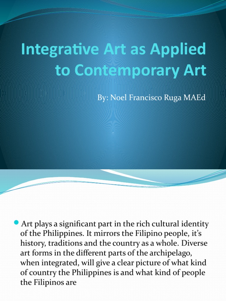 (Introduction) Integrative Art As Applied To Contemporary Art | PDF ...