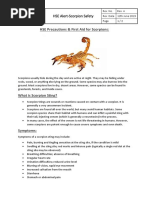 Snake Awareness Toolbox Talk | PDF | Snake