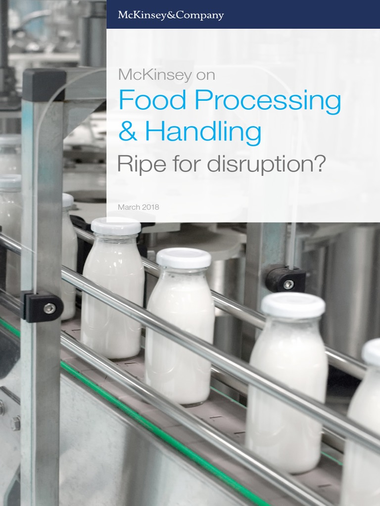 McKinsey On Food Processing and Handling Ripe For Disruption | PDF ...
