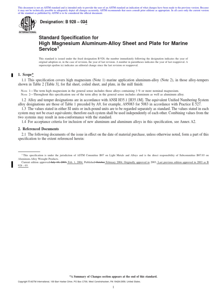B 928 - 03 - Qjkyoc1sruq - PDF | PDF | Corrosion | Fracture