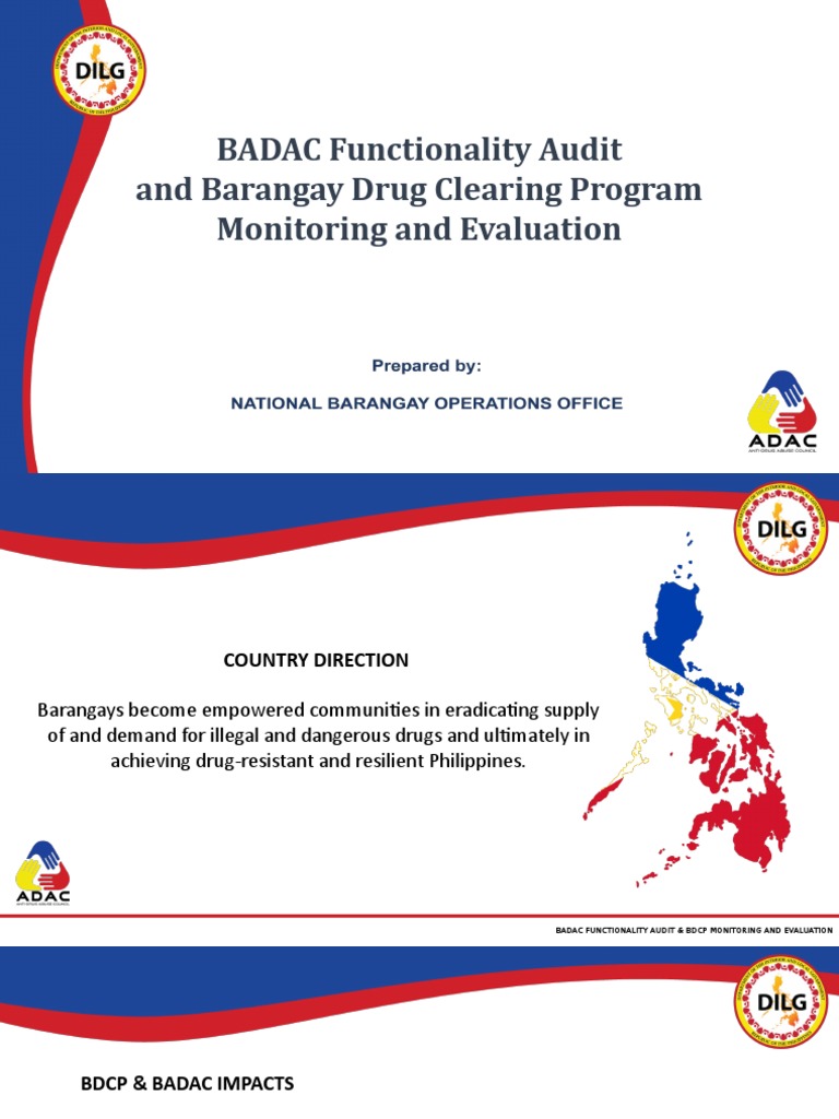 BADAC Audit and BDCP Evaluation Report | PDF | Monitoring And ...