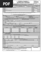 Bir Form 2305 Etis-1 Only | PDF | Husband | Personal Exemption (United ...