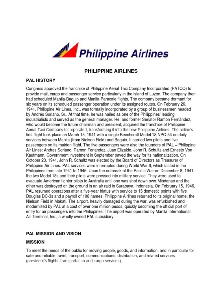 Philippine Airlines | PDF | Airlines | Philippines
