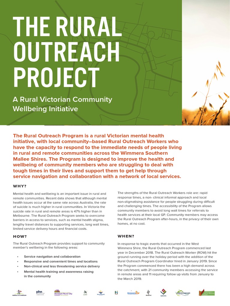 Rural Outreach Program Report | PDF | Victoria (Australia) | Domestic ...