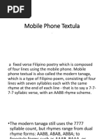 TANAGA | PDF | Poetry