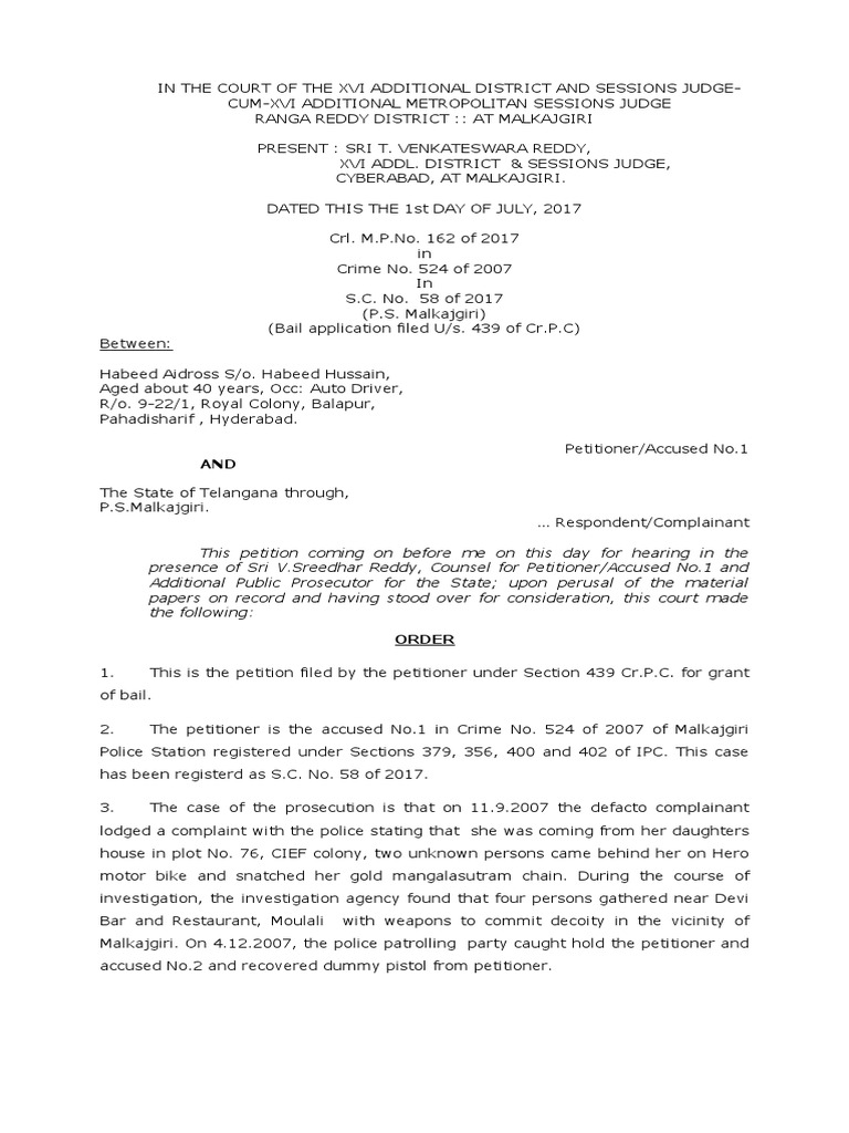 Bail Orders New | PDF | Bail | Magistrate