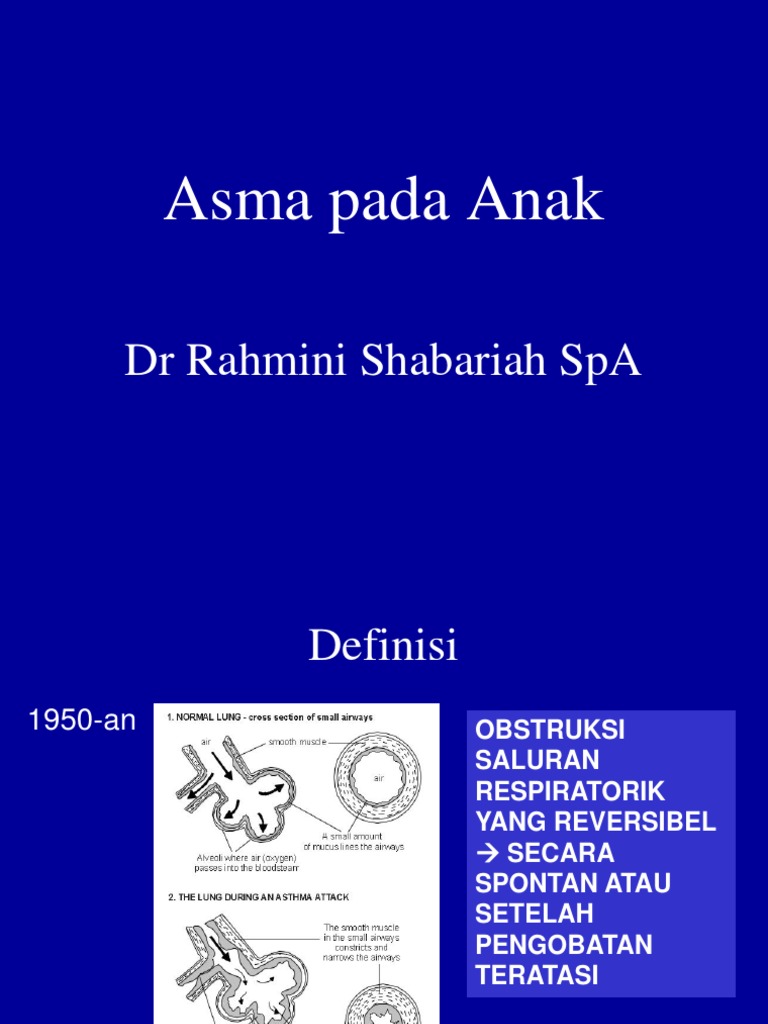 Panduan Tatalaksana Asma Anak | PDF