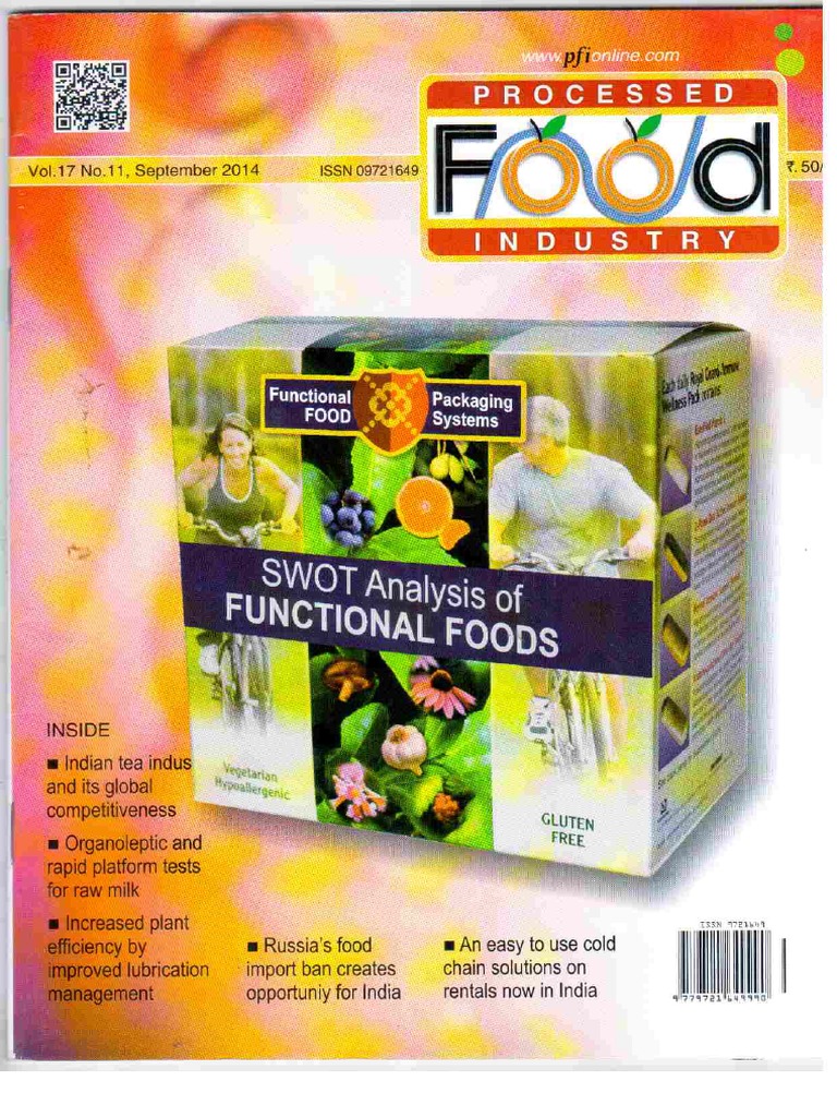 SWOT Analysis of Functional Foods | PDF