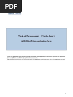 EOI Template for Project Proposals | PDF | Budget | Economies