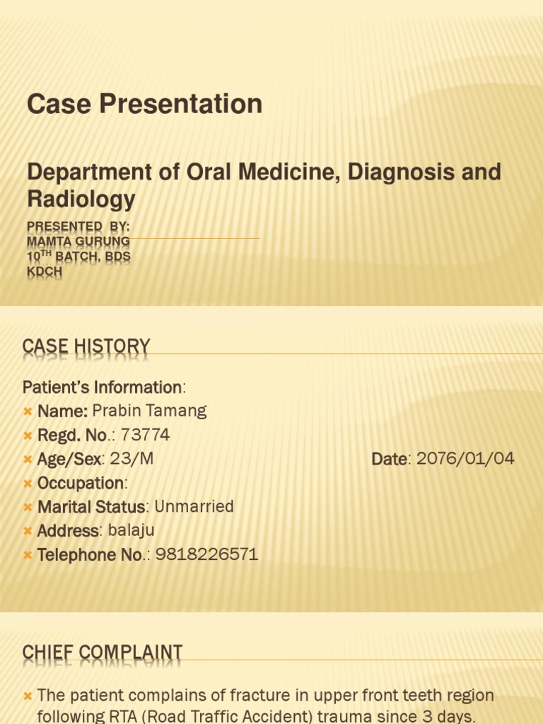 Management of Ellis Class 3 Fracture of Tooth 21 and Dental Caries: A ...