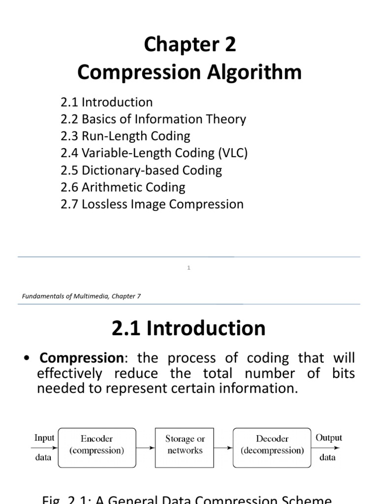 3-2 - Compression Algorithm | PDF | Data Compression | Code