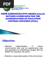 DENR Pollution Control Officer - List of Requirements | PDF | Municipal ...