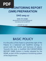 Self Monitoring Report | PDF | Wastewater | Waste