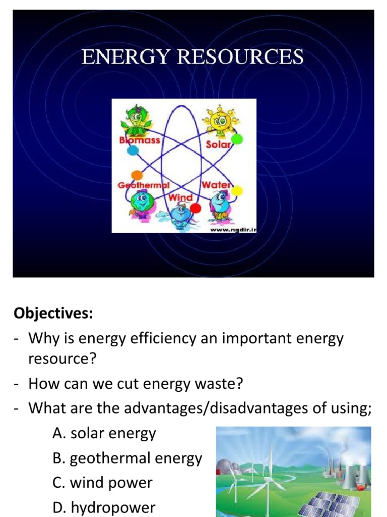 Energy Resources and Efficiency Overview | PDF | Fossil Fuel Power ...