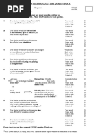 Cardiomyopathy Questionnaire (Kansas City) (KCCQ-12) | PDF | Clinical ...