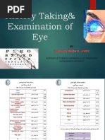 Eye Examination: OSCE Checklist | PDF | Clinical Medicine | Eye