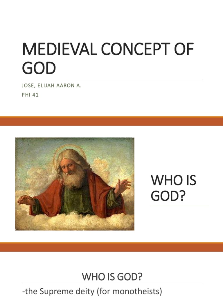 Medieval Concept of God | PDF | Conceptions Of God | God