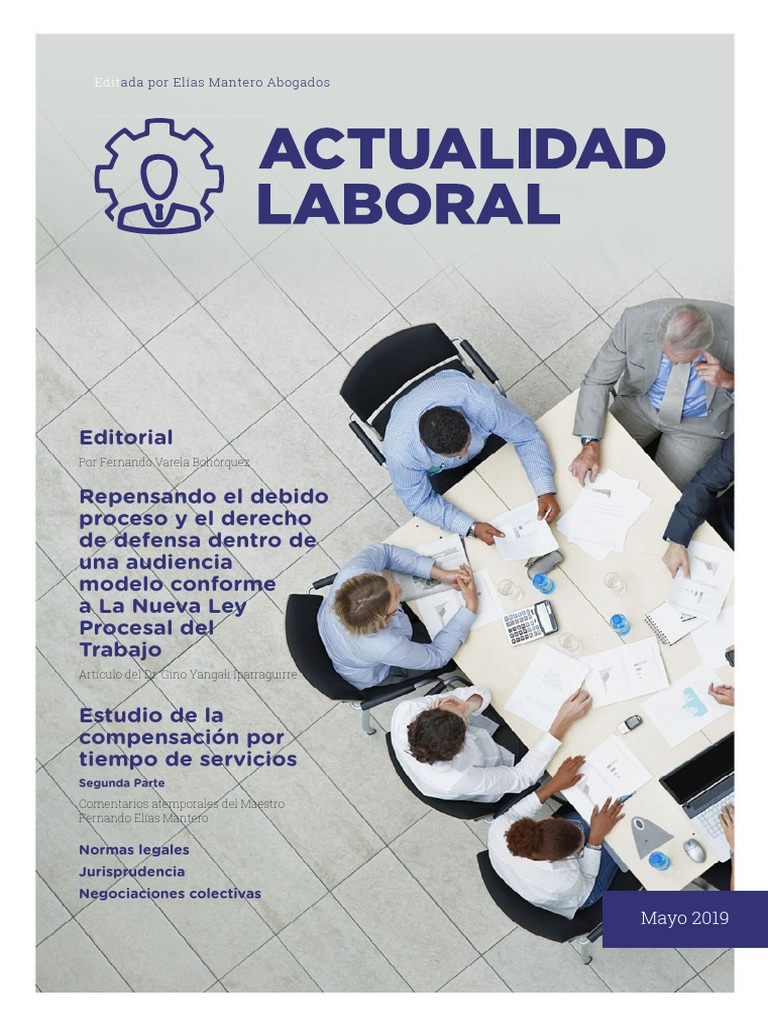 Revista Mayo 2019 | PDF | Debido al proceso | Ley procesal