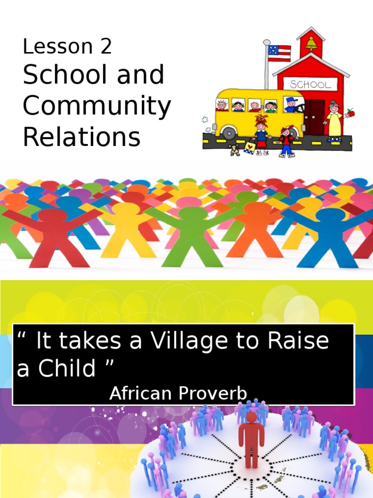 Lesson 2 School and Community Relations Report | PDF | Motivation ...