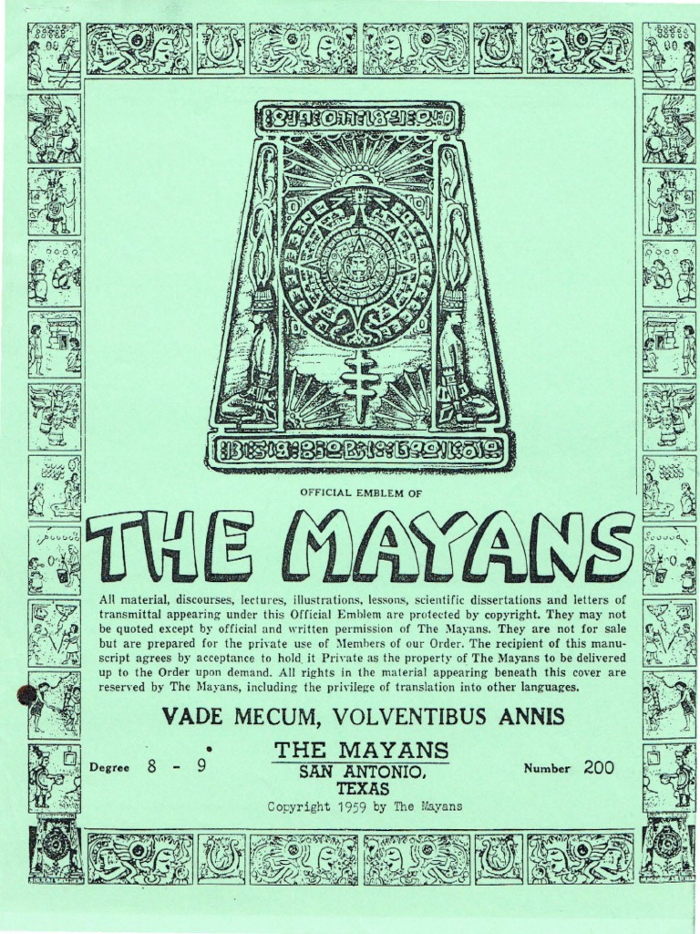 Mayans 200 | PDF | Prayer | Meditation