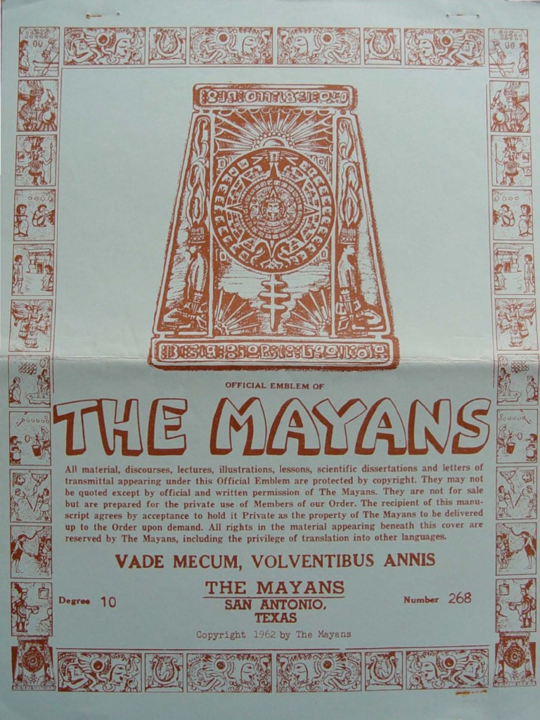 The Mayans: de Mecum | PDF | Prayer | Sleep