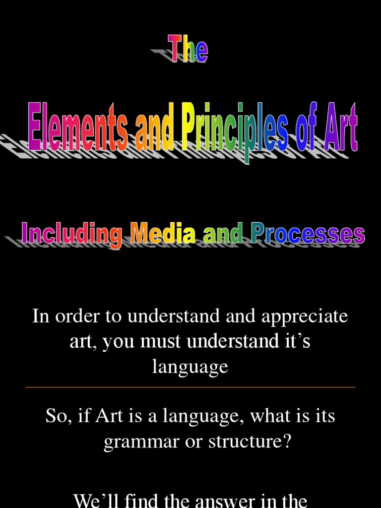 Elements and Principles of Design | PDF | Color | Symmetry