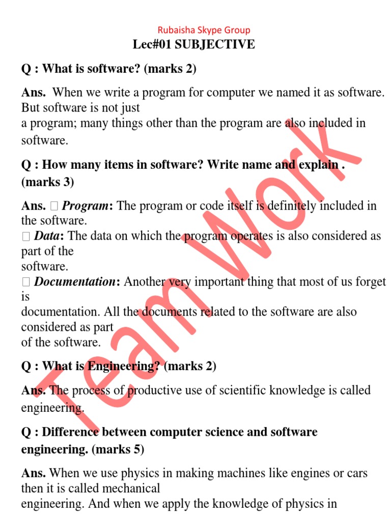 Software Engineering Concepts Guide | PDF | Software Development | Use Case