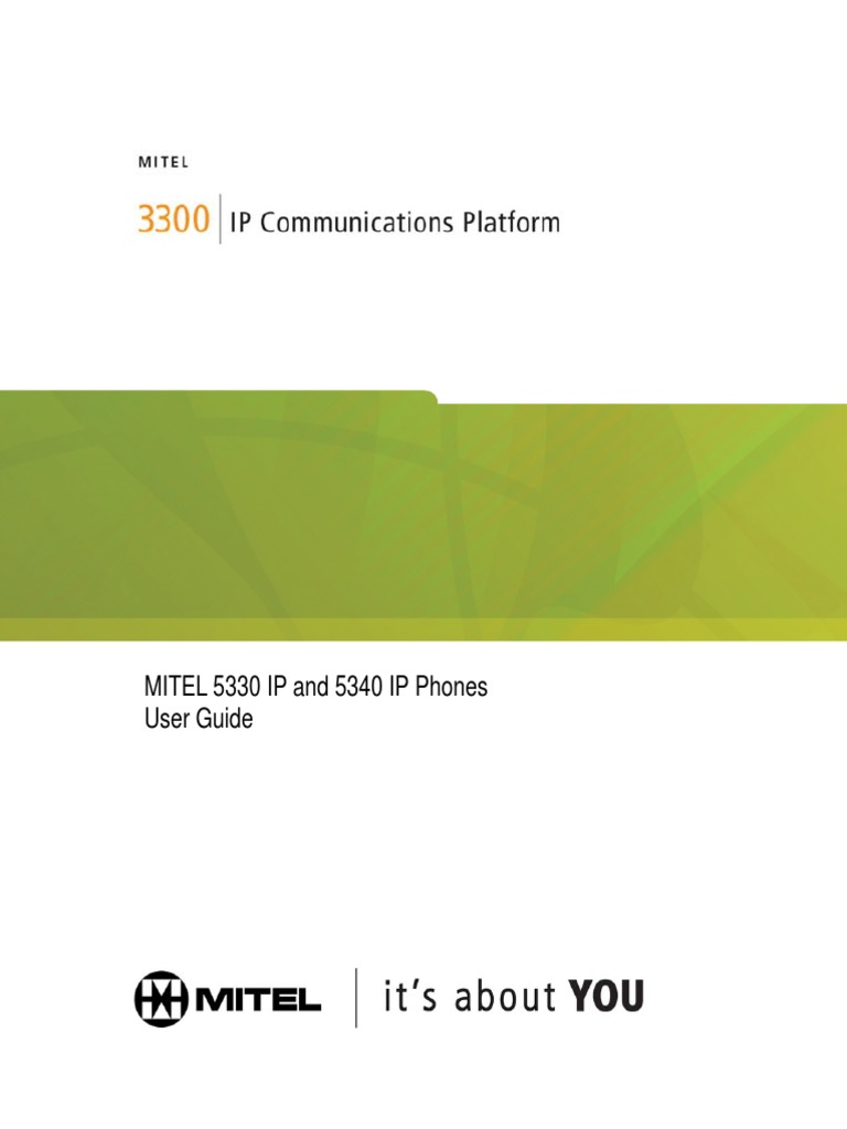 Mitel Phone | PDF | Telephone | Microsoft Office